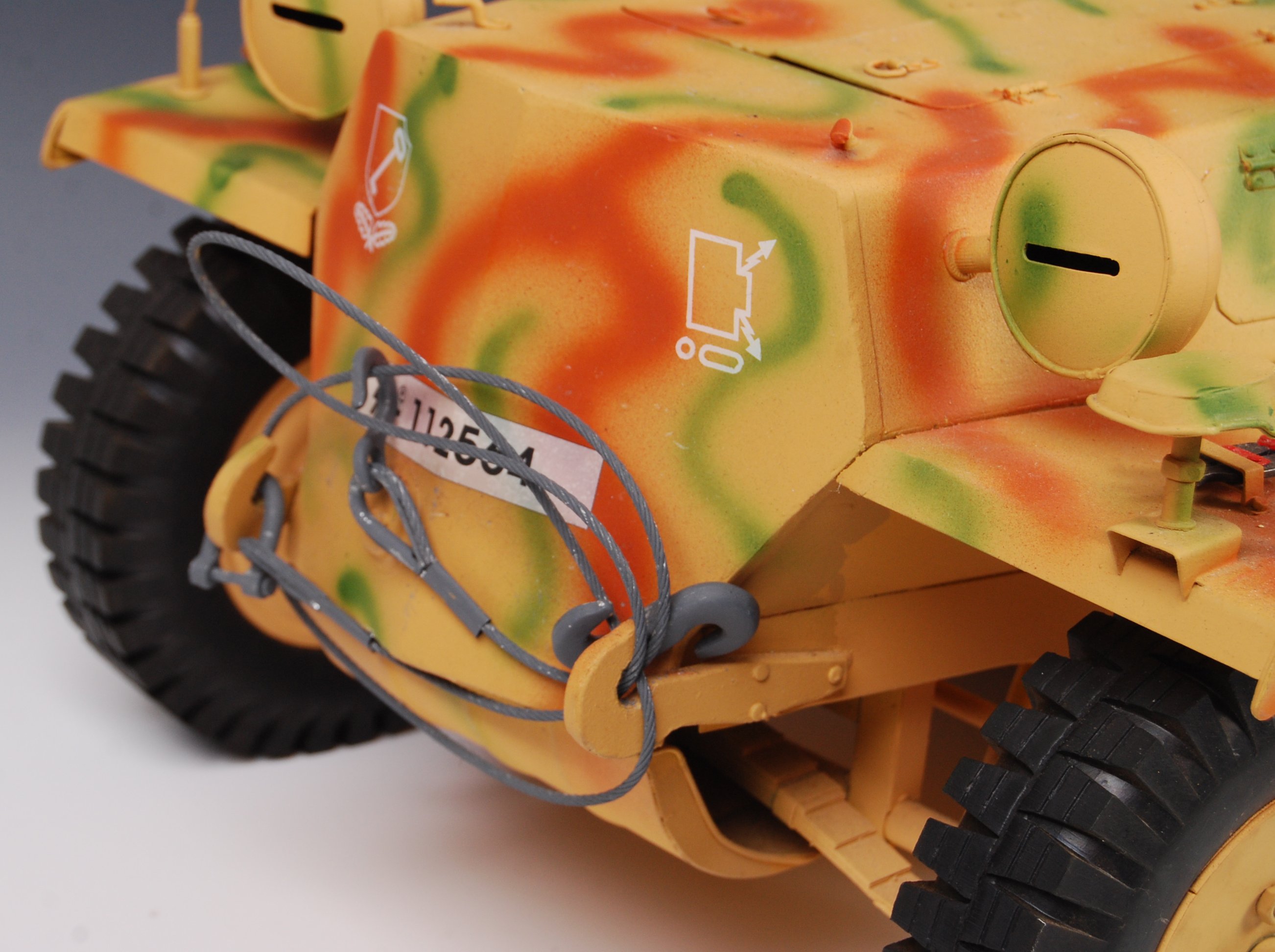 An incredible 1:6 / 1/6 scale metal model WWII Second World War German ...