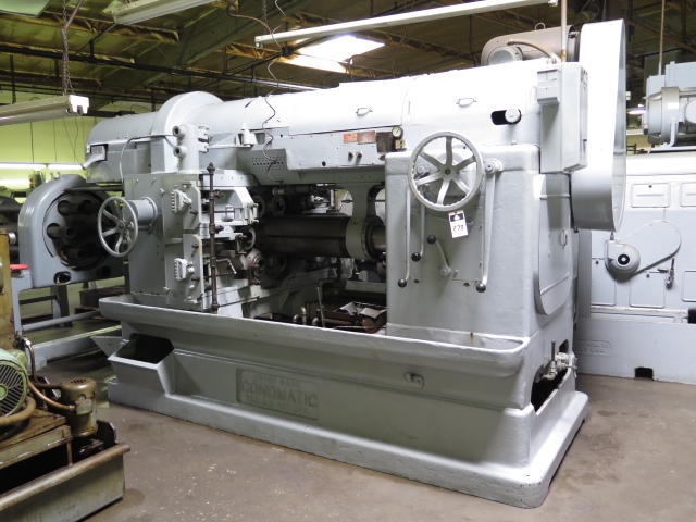 Conomatic Size 3 ½” 6-Turret Automatic Screw Machine s/n 3301SF w/ 6 ...