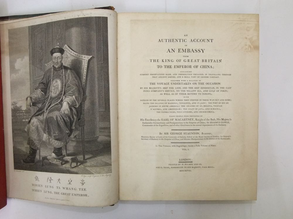 MacArtney's Embassy to China being an authentic account of an embassy ...