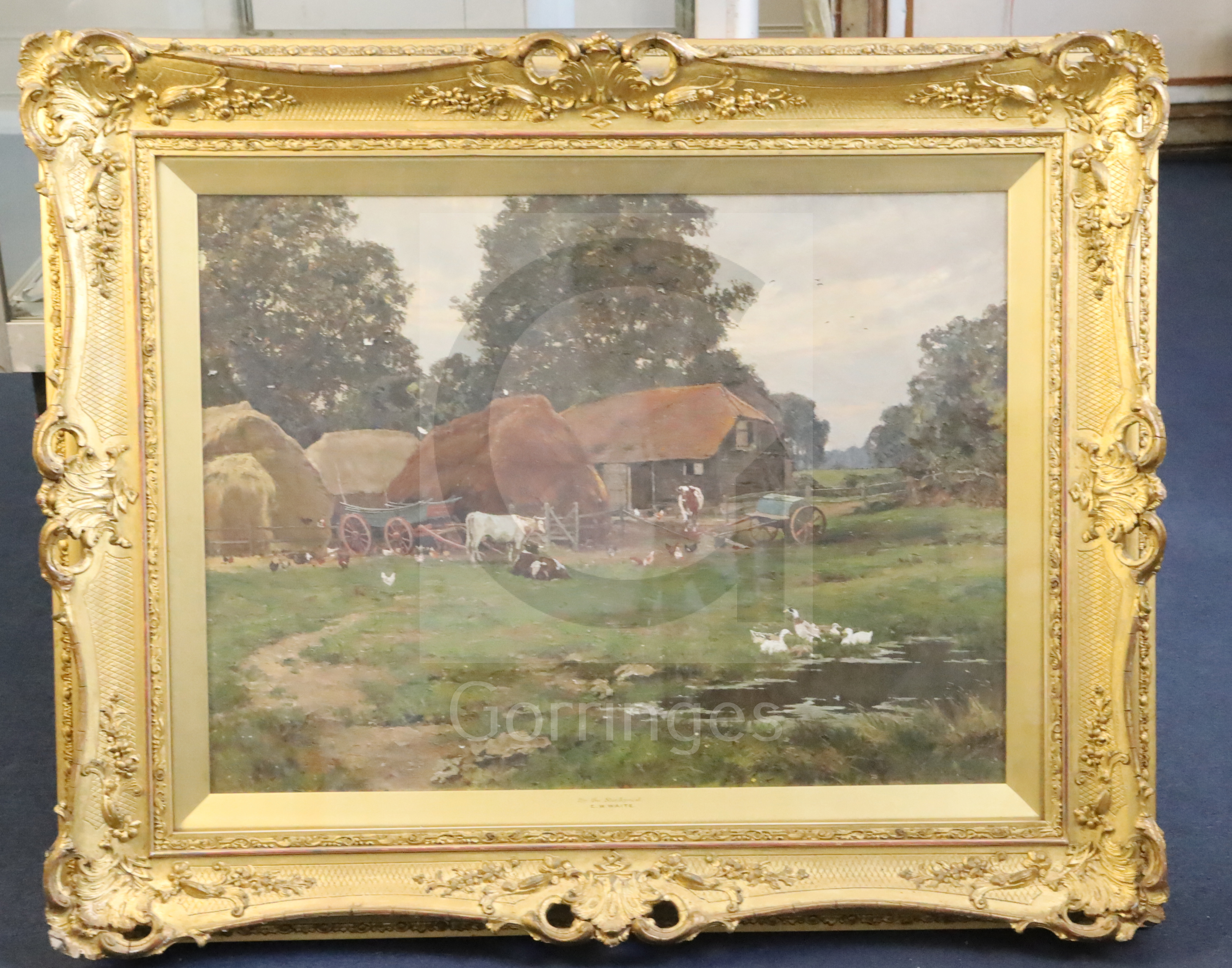 Edward W. WaiteEdward Wilkins Waite (1854-1924)oil on canvas'By The ...