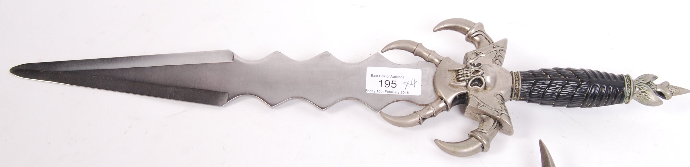 A collection of 3x contemporary large Gothic style replica decorative ...