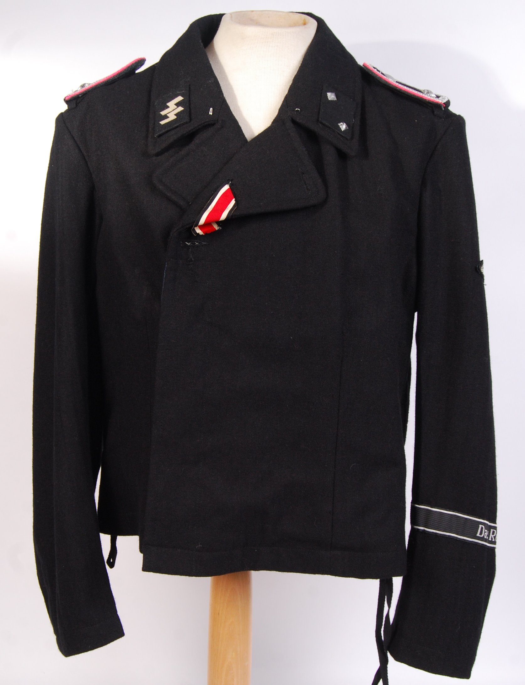 A reproduction Nazi German Third Reich SS Schutzstaffel style jacket ...