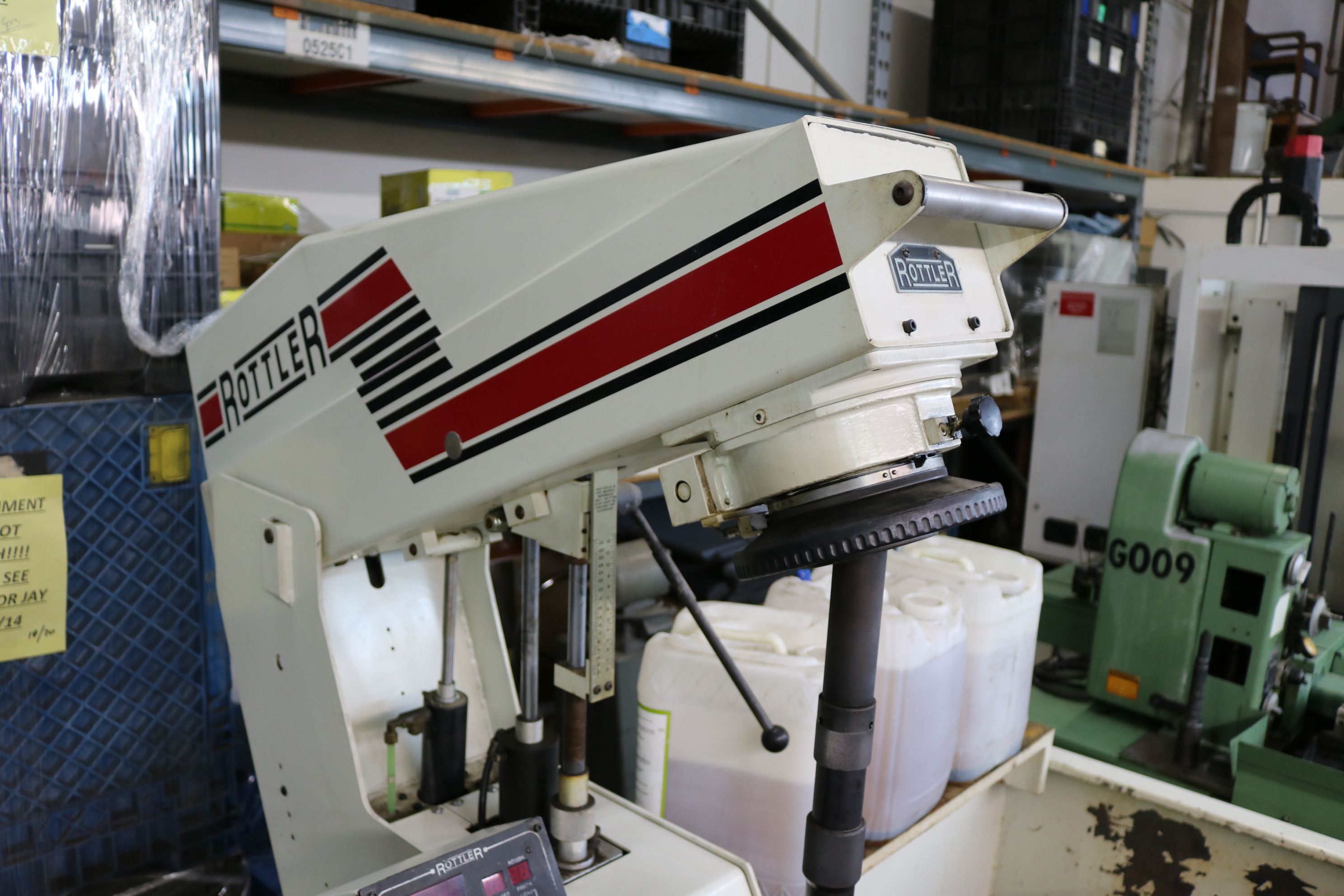 2000 ROTTLER AUTOMATIC POWER STROKE HONING MACHINE, MODEL HP6A, 1.5" X ...