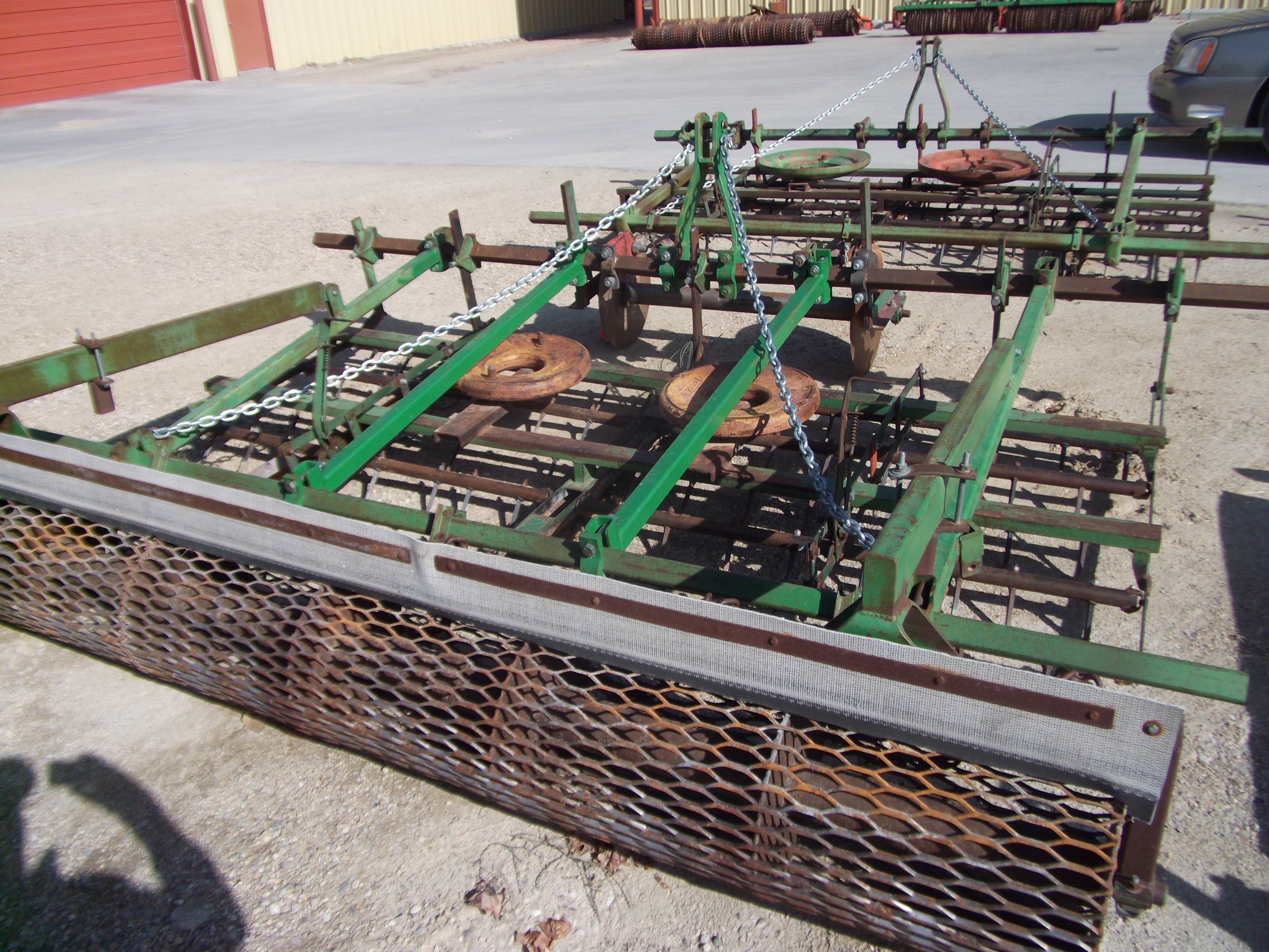 6 row 3pt bed harrows