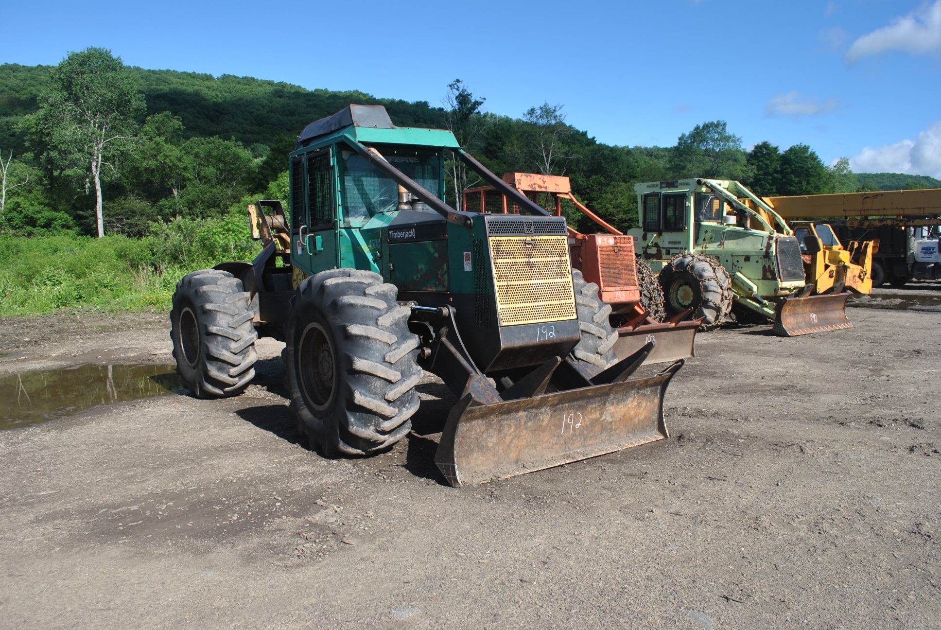 1995 TIMBERJACK 450 CABLE SKIDDER S/N-CB5383; HOURS 8,948