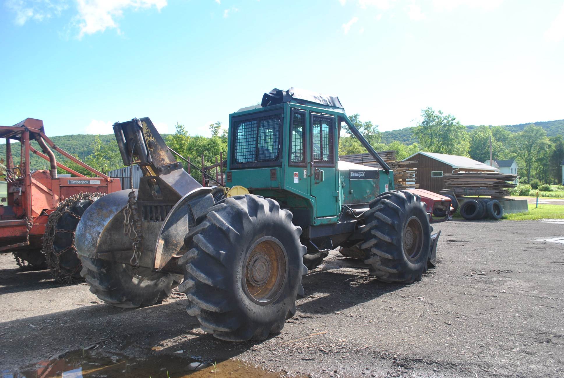 1995 TIMBERJACK 450 CABLE SKIDDER S/N-CB5383; HOURS 8,948