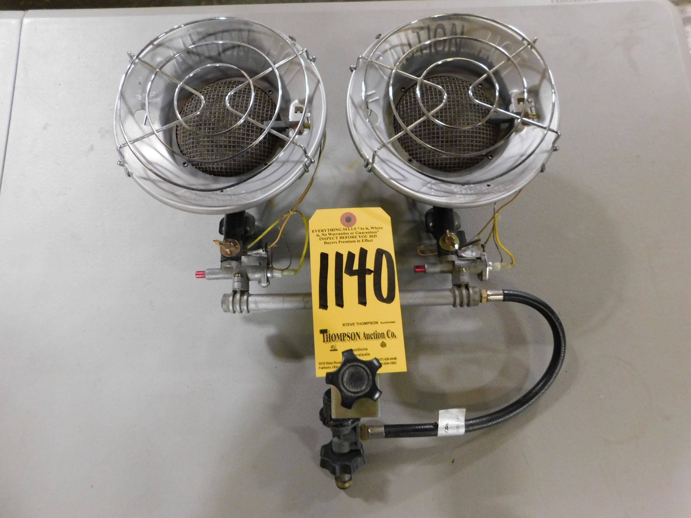 2-Head Propane Heater