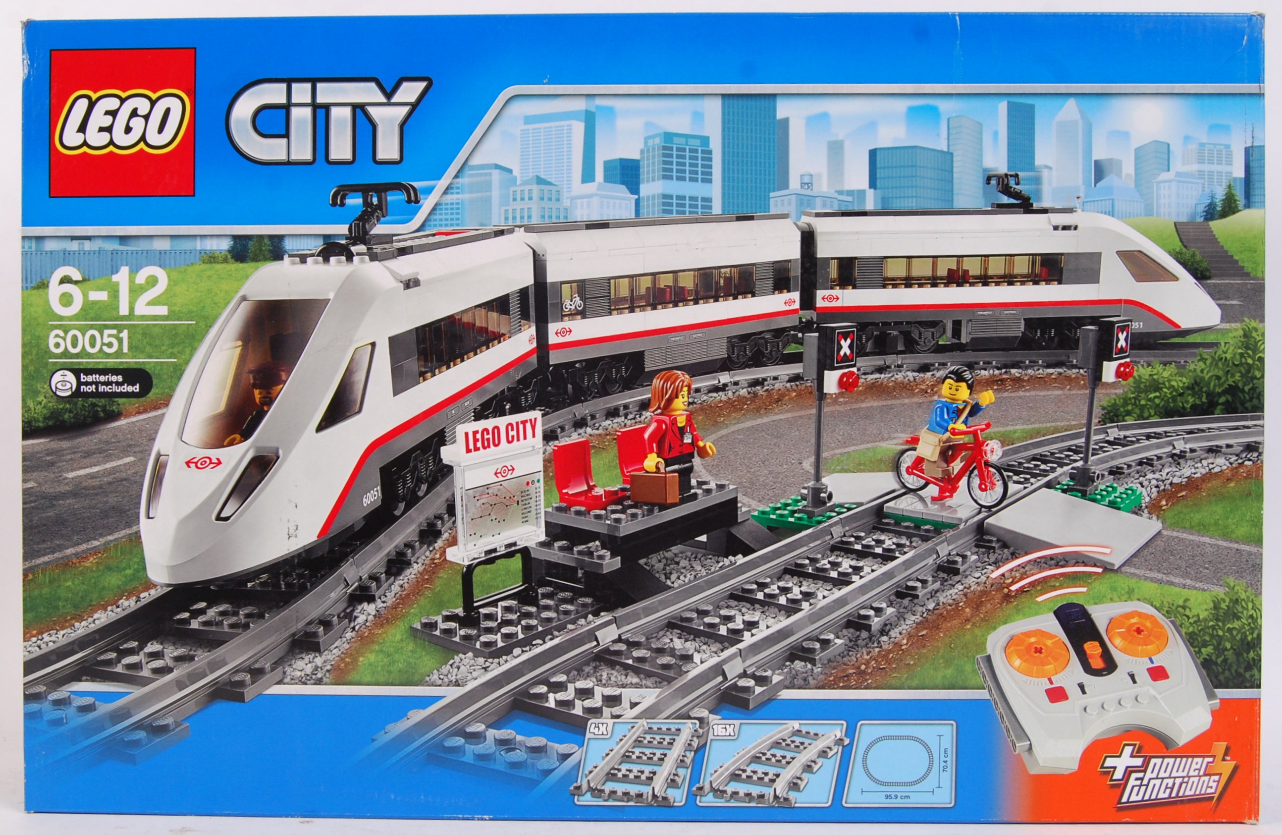 A Lego City Train Set No. 60051 ' Passenger Train .' Factory sealed, as ...
