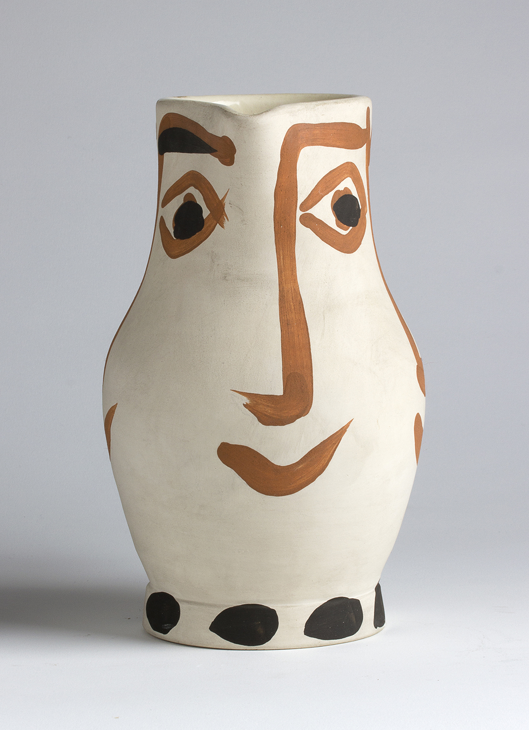 PABLO PICASSO - Jug with smiling faces PABLO PICASSO Malaga 1881 ...