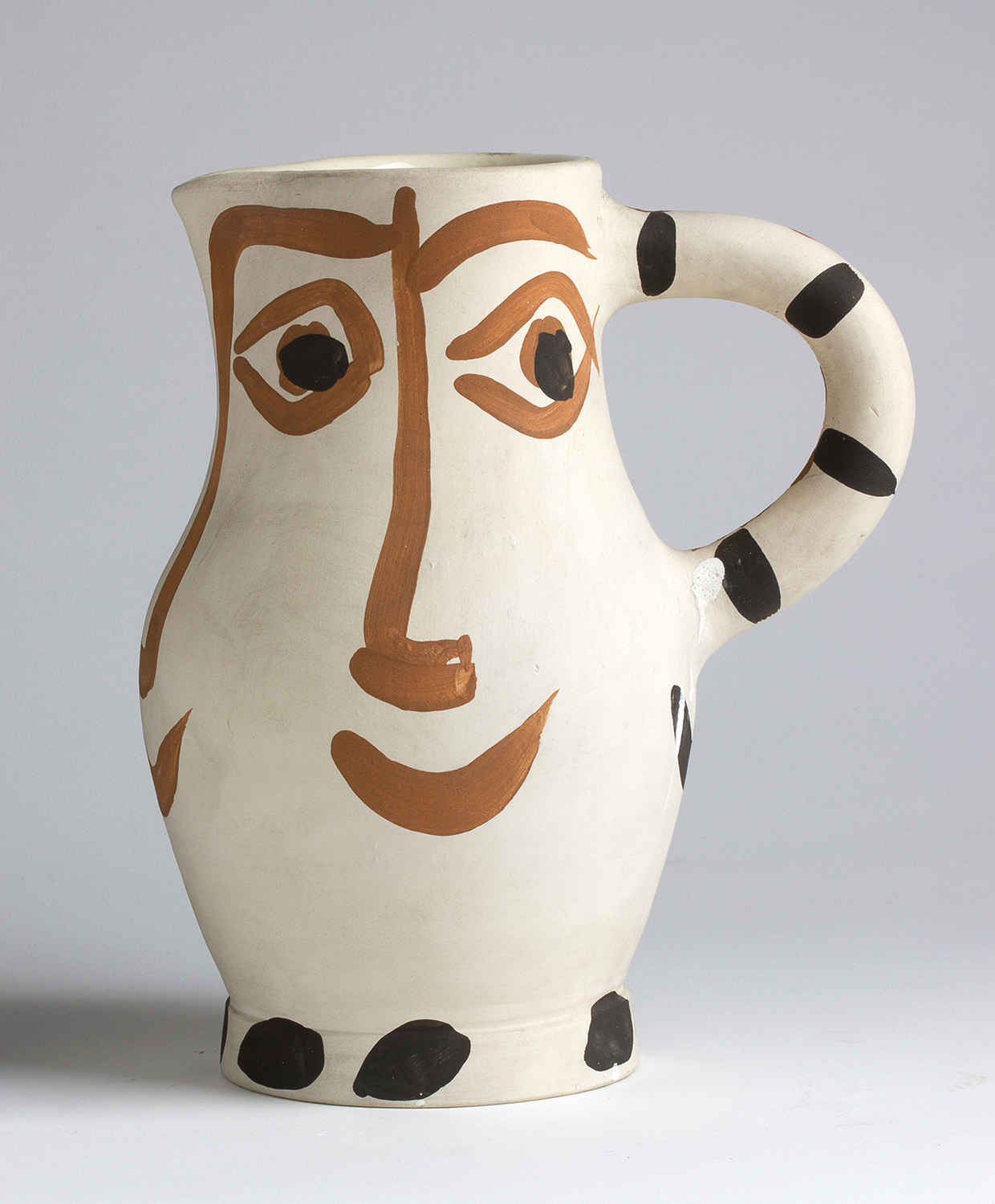 PABLO PICASSO - Jug with smiling faces PABLO PICASSO Malaga 1881 ...