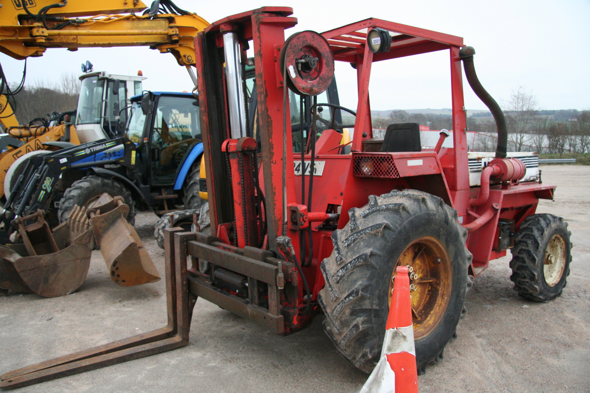 Manitou MB 26 PC 2wd Masted Forklift. Year 1984/85., No Vat