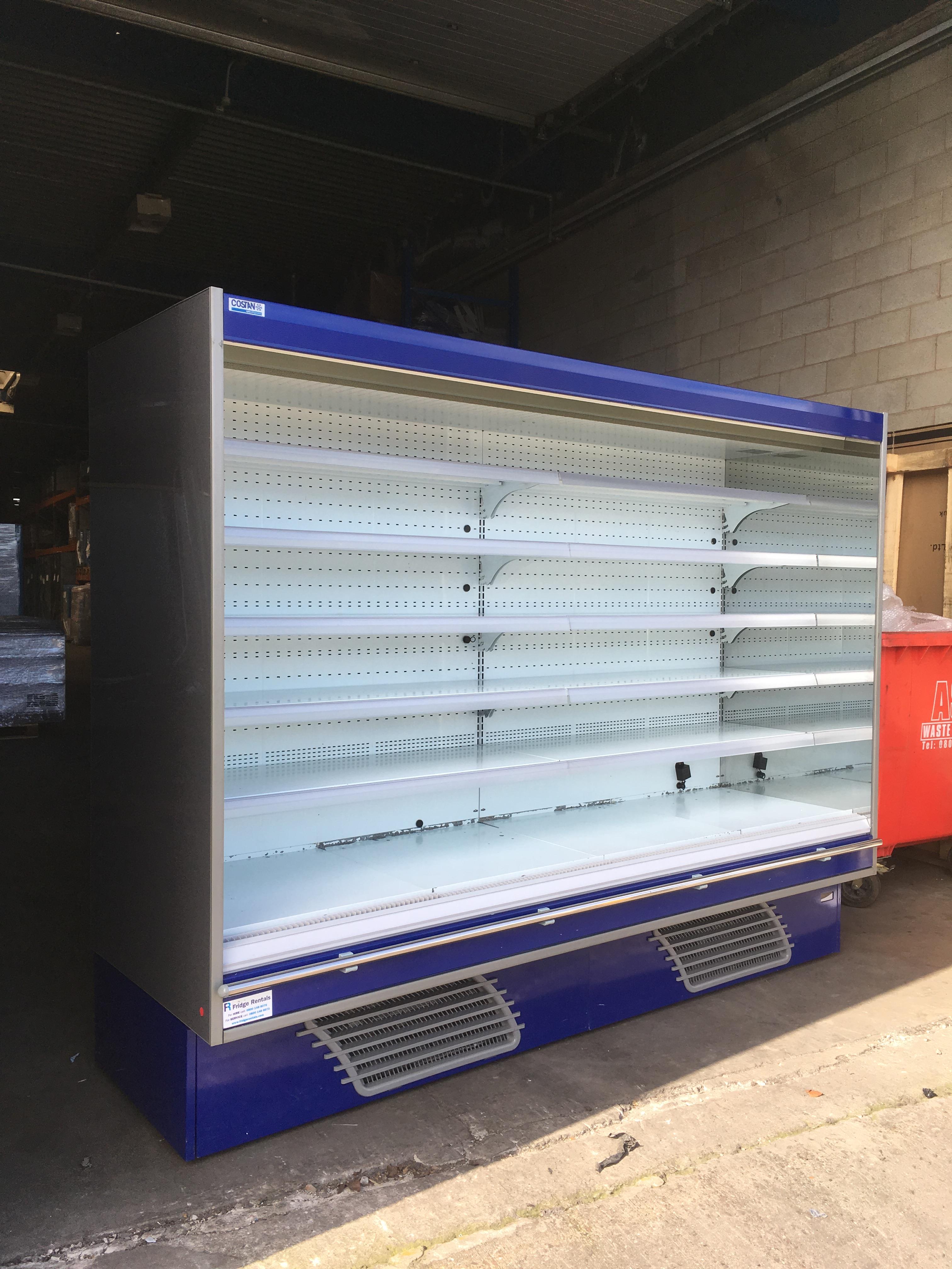 1x Costan Ouverture integral Multi Deck Display Fridge - 2.5m wide ...