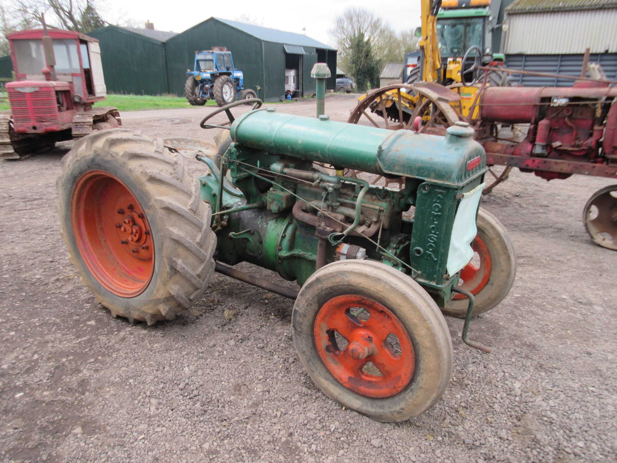 FORDSON Standard N Industrial 4cylinder petrol/paraffin TRACTOR Serial ...