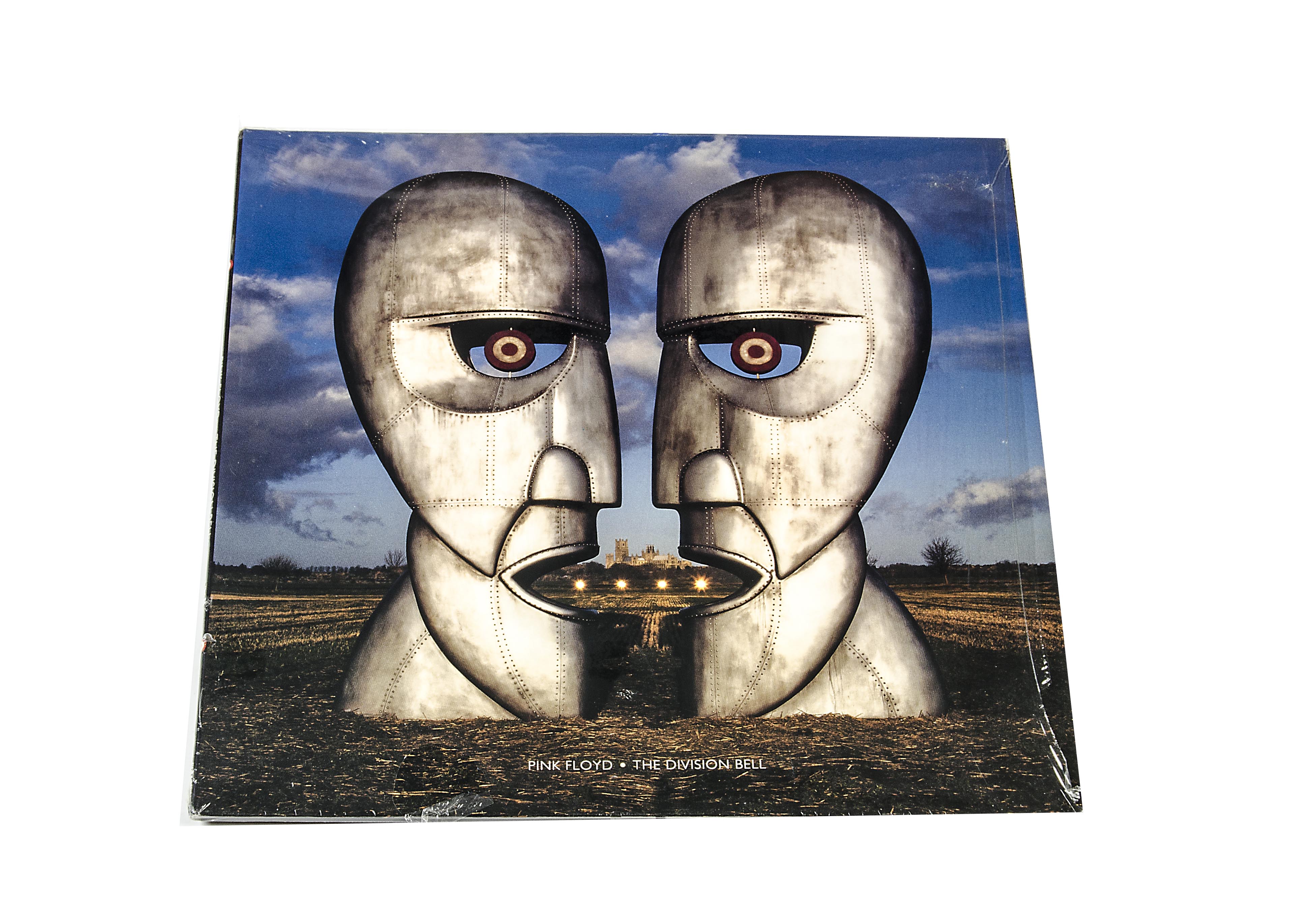 Pink Floyd: Division Bell - Columbia Records C64200 1994 blue vinyl ...