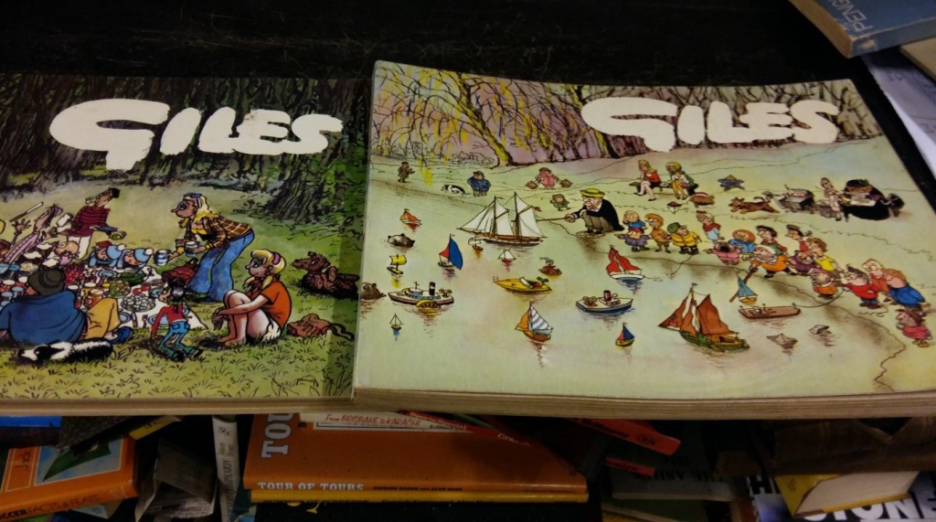 Collection of 50 x Giles cartoons, mid teens to 50.