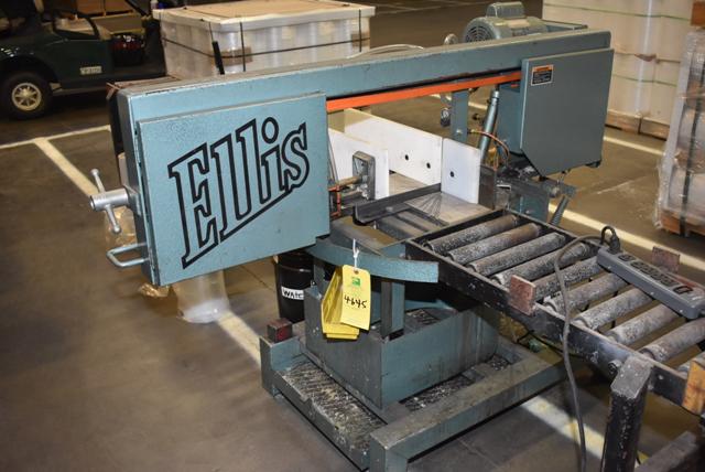 Ellis Model #1800 Horizontal Band Saw, SN 18061064X, RIGGING FEE: $150