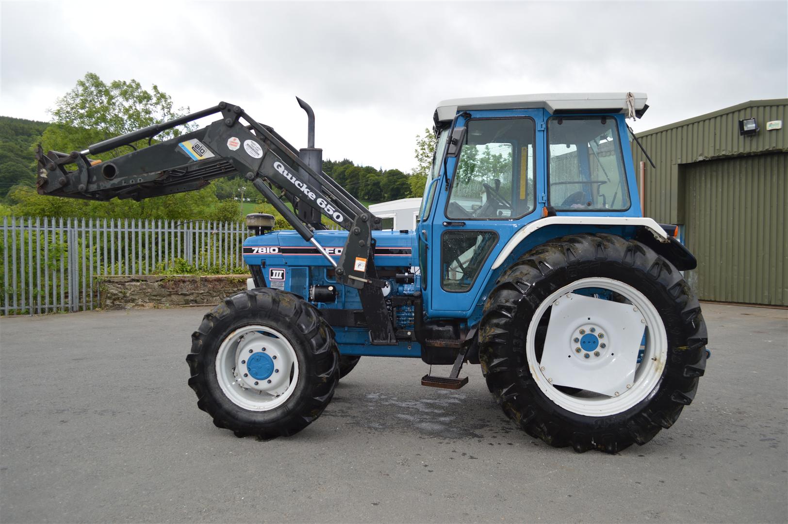 1991 FORD 7810 Series III 4wd 6cylinder TRACTOR Reg No: 91WW11001 ...