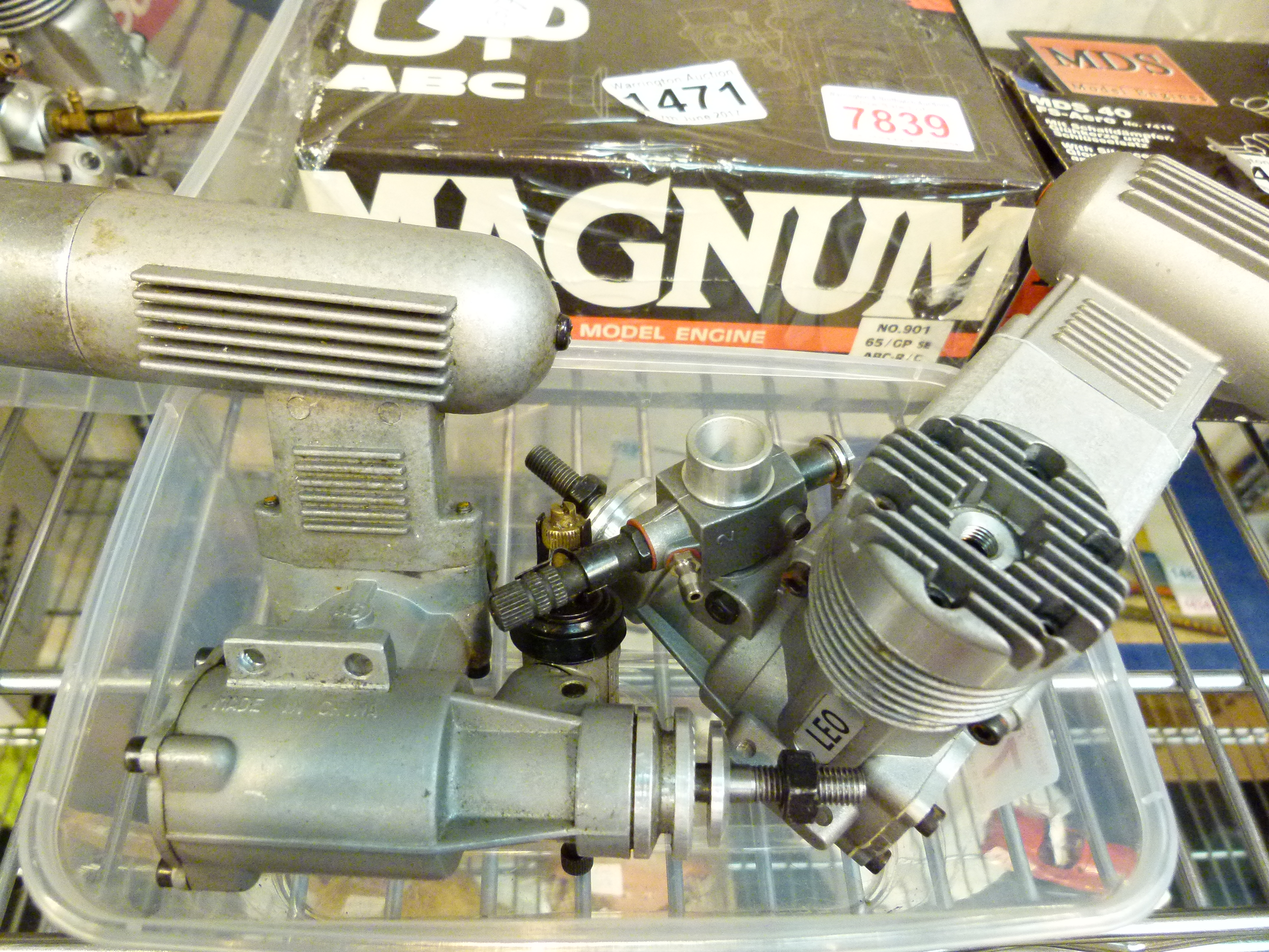 ASP and Leo model aircraft engines