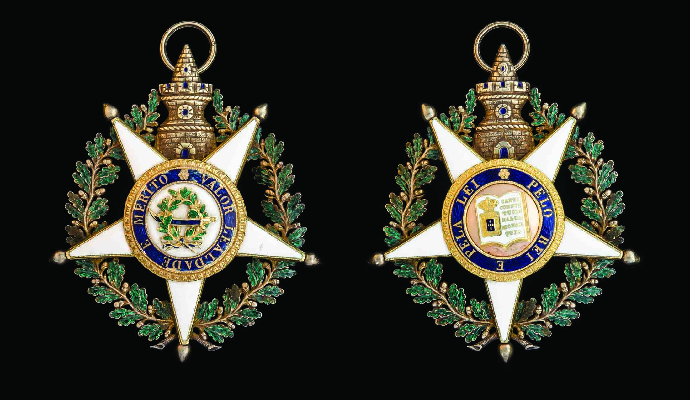 Portugal, Order of the Tower & Sword, Type 3 (Post Mid-19th Century ...