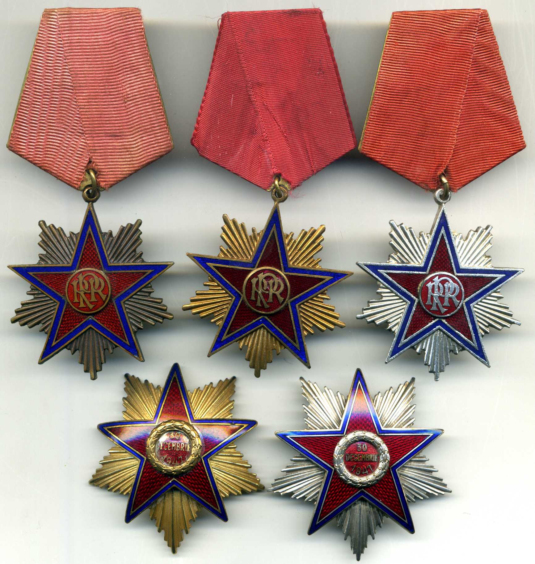 Romania, Order of the Star of the Romanian People’s Republic (1948-66 ...
