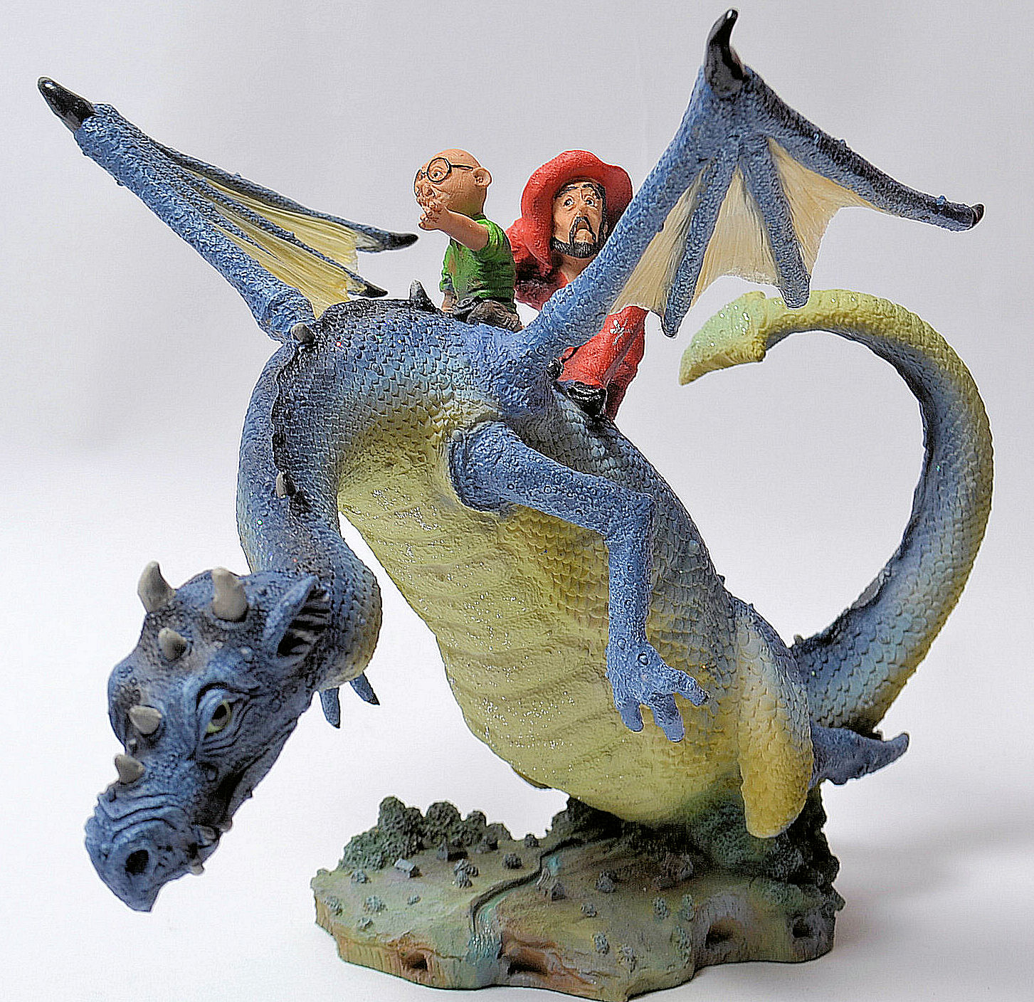 Rincewind Twoflower and Ninereeds figurine from Terry Pratchett's ...