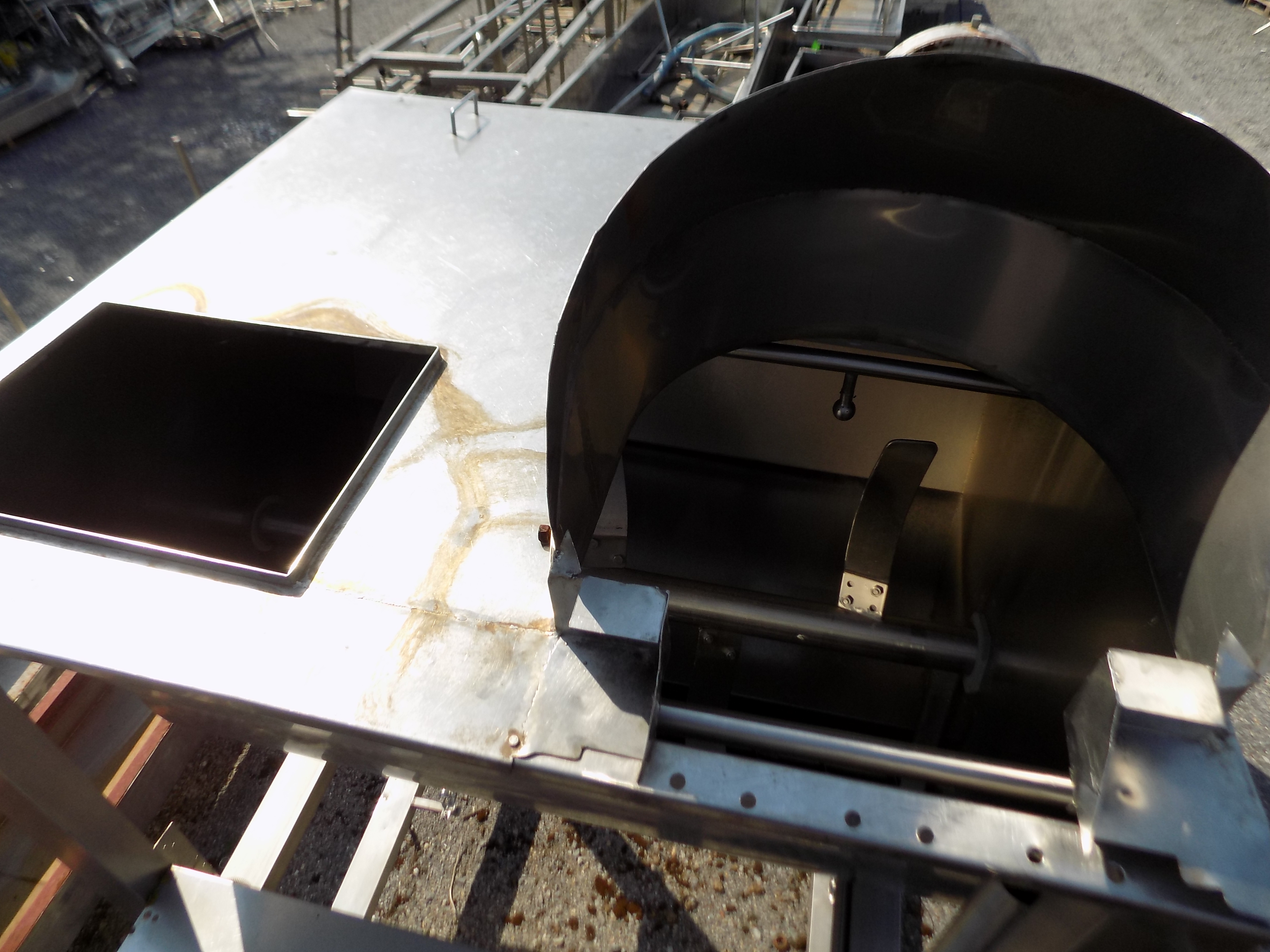 Inokat S/S Cheese Hopper with Screw Auger and (2) Drive Motors ...