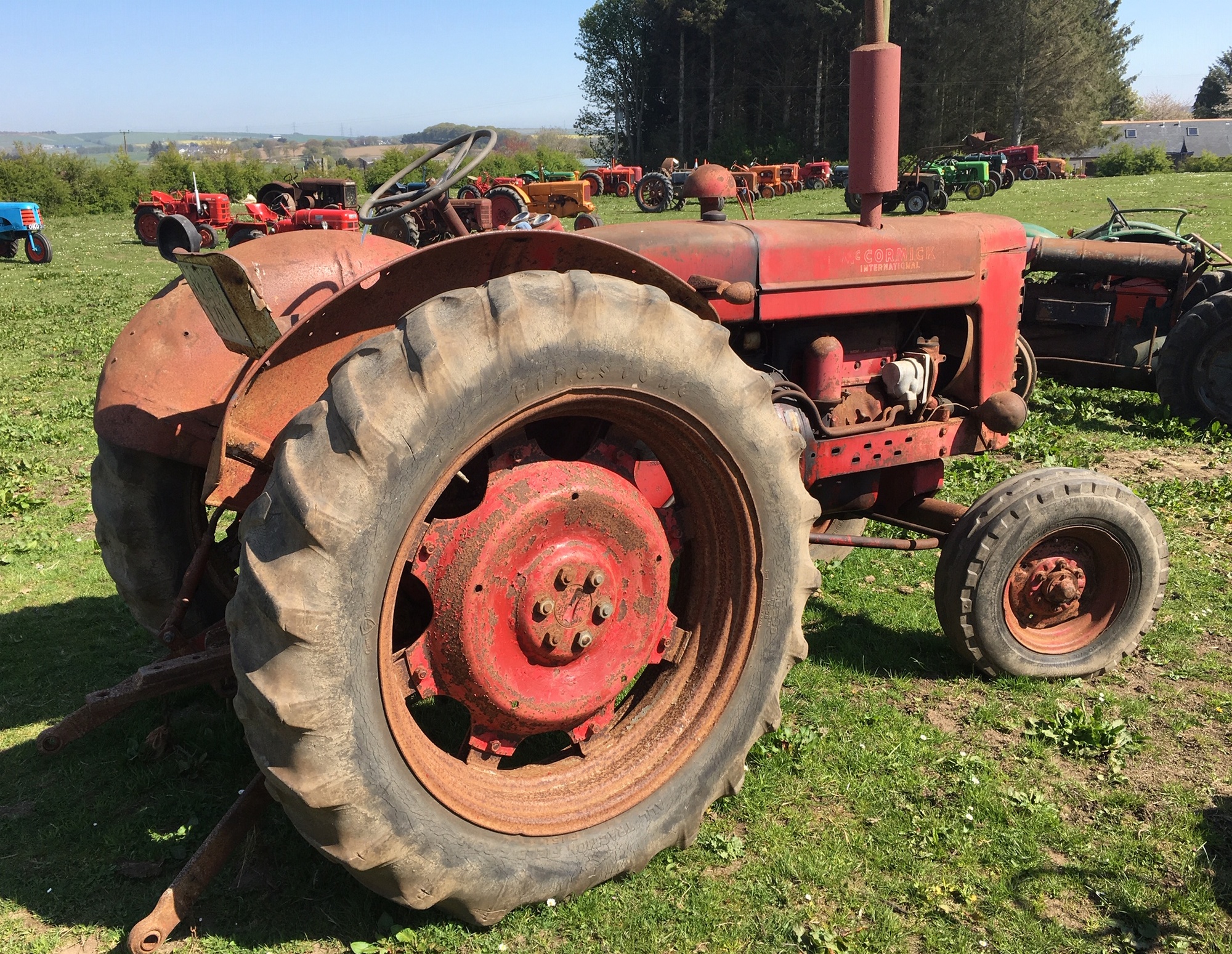 McCormick International B450 Diesel Tractor.