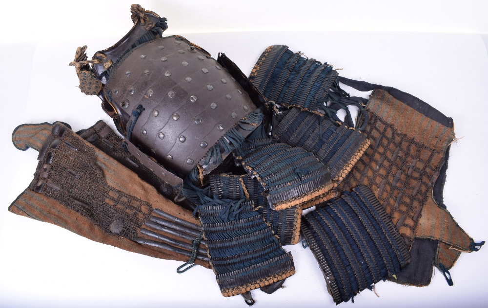 Japanese Armour: comprising do of overlapping shaped iron plates, the ...