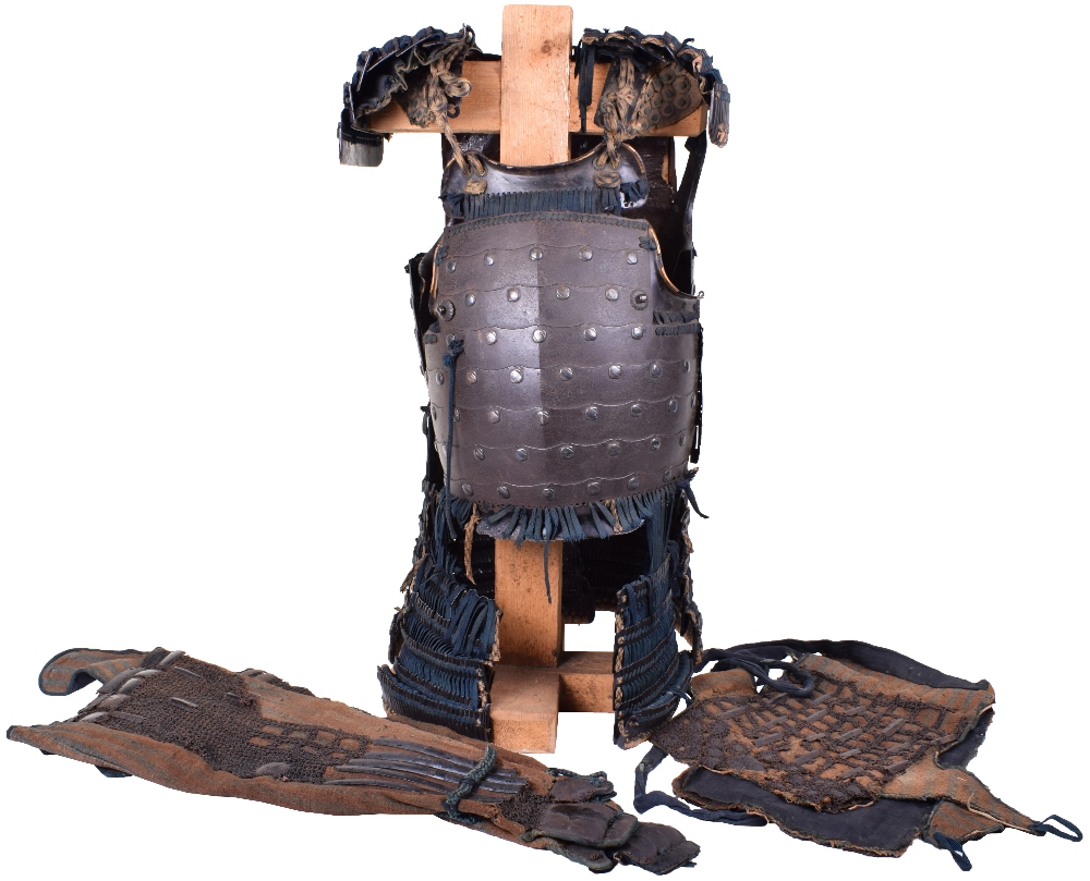 Japanese Armour: comprising do of overlapping shaped iron plates, the ...