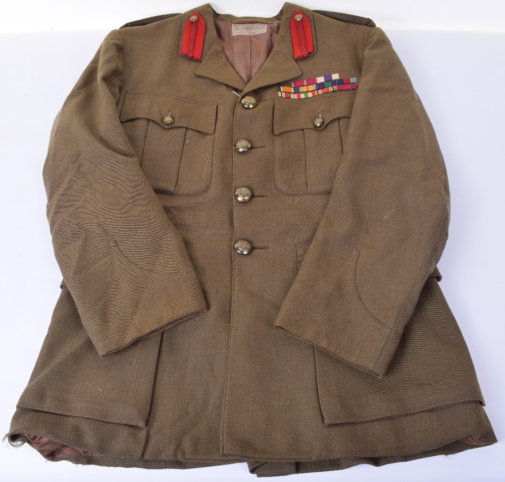 Grouping of British Military Uniform, consisting of WW2 Royal Artillery ...