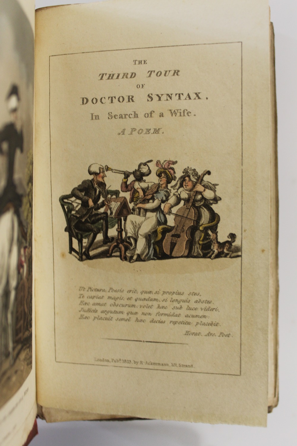 THE TOUR OF DOCTOR SYNTAX in search of the Picturesque', 'The Second ...