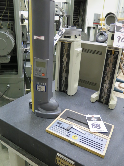 Fowler Sylvac Z-Cal 300 12" Digital Height Gage w/ Acces Kit
