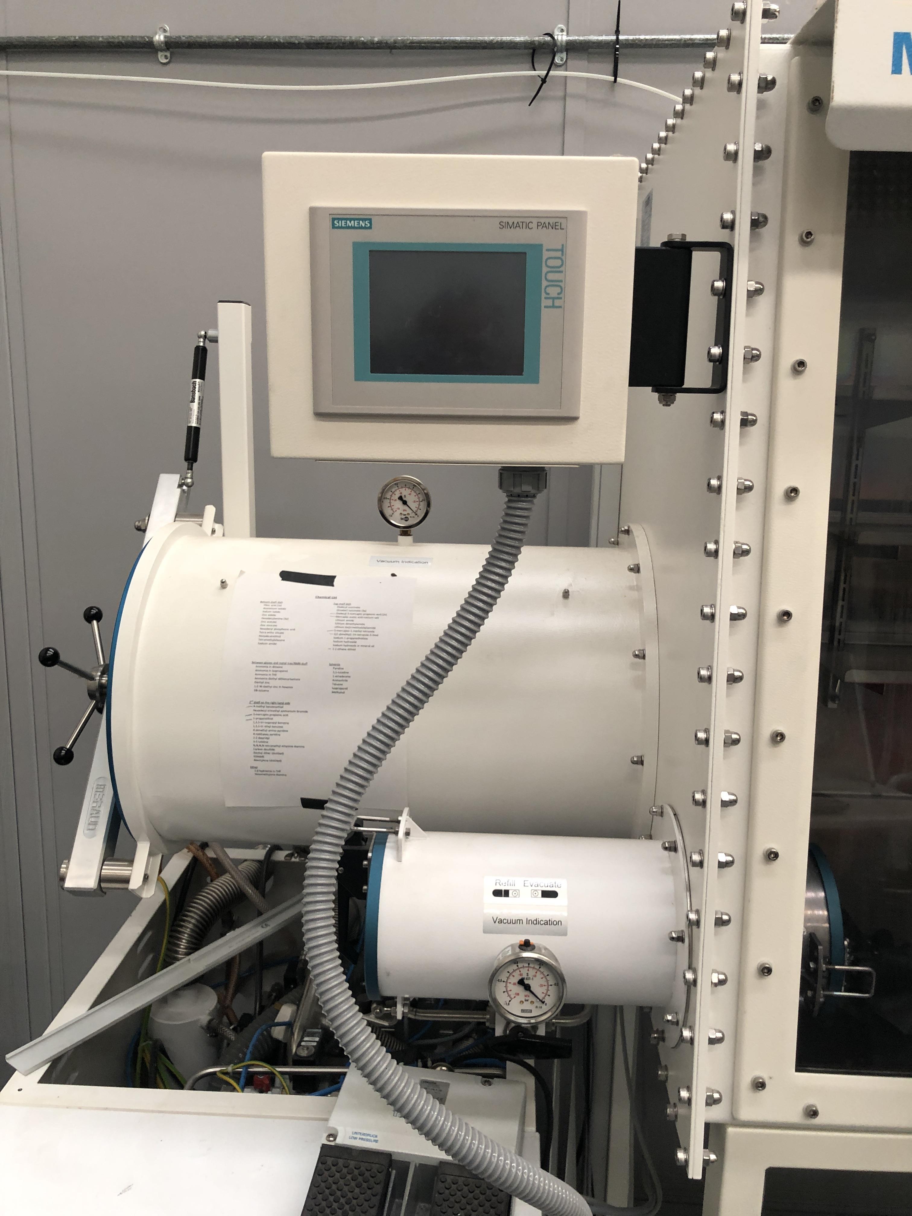 MBraun MB200B UniLab Pressure Chamber Complete with Siemens Simatic ...