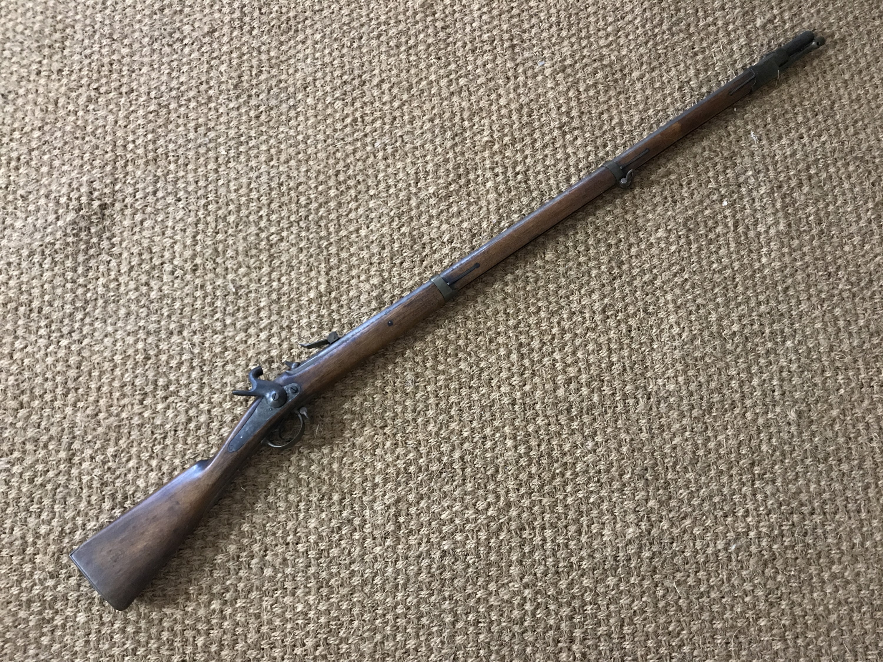 An Imperial Russian 1854 rifle-converted Model 1845 infantry musket