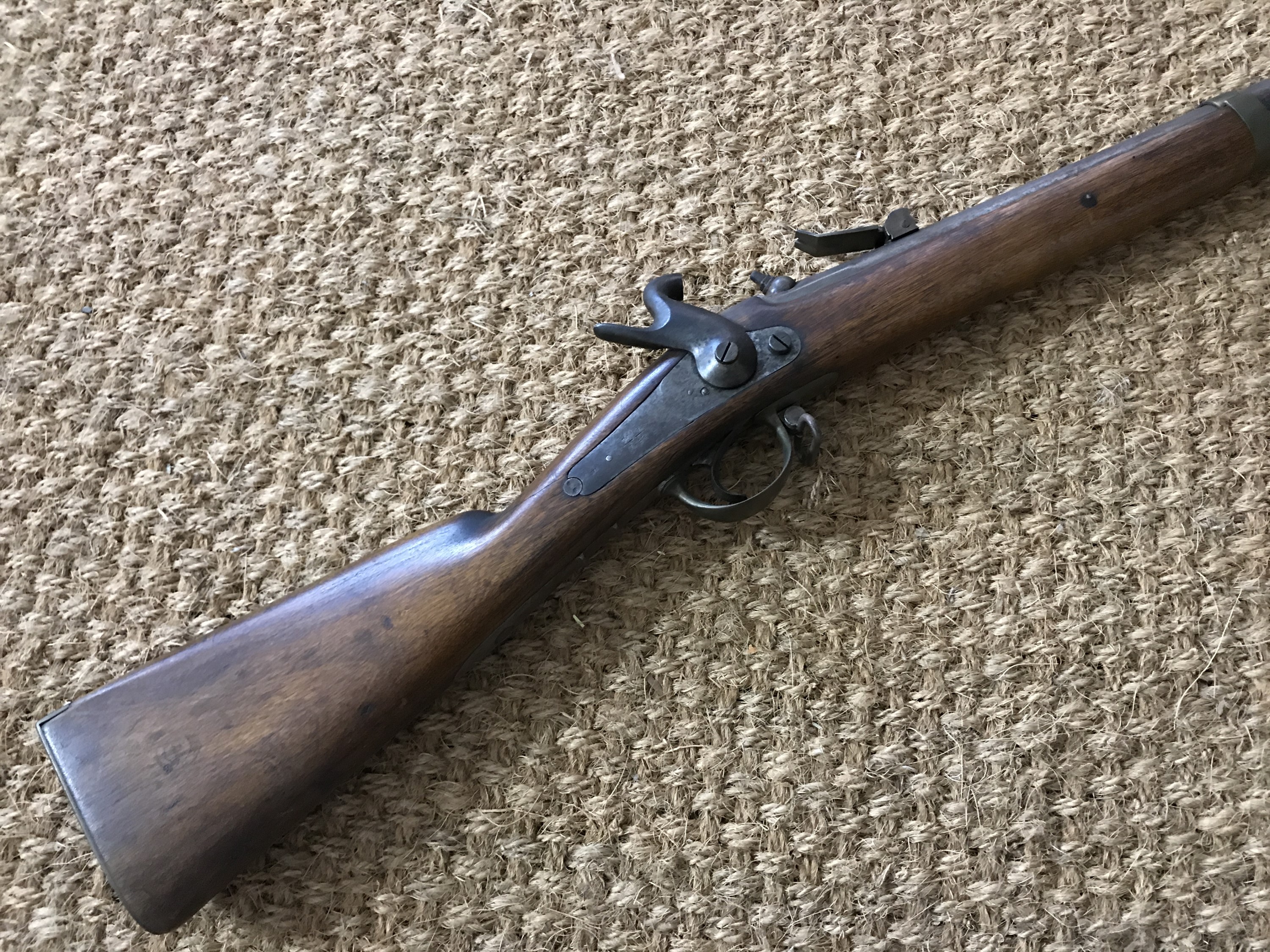 An Imperial Russian 1854 rifle-converted Model 1845 infantry musket