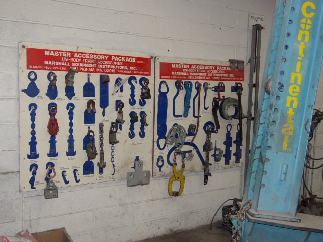 Uni-Liner Continental Frame Machine with Misc. Attachments