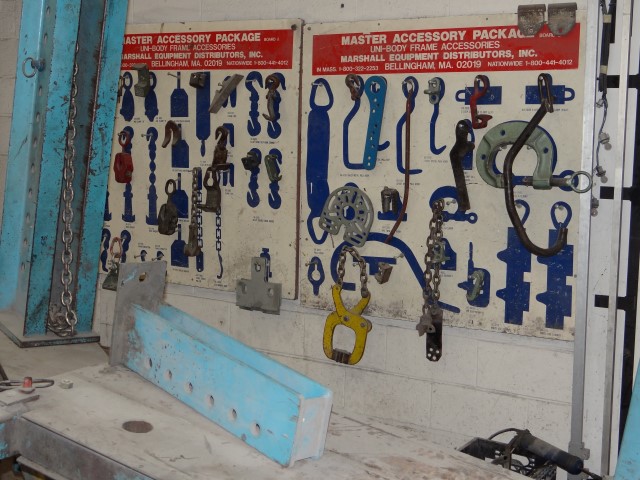 Uni-Liner Continental Frame Machine with Misc. Attachments