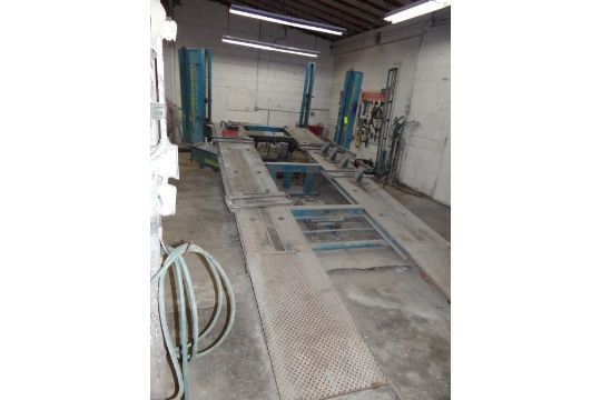 Uni-Liner Continental Frame Machine with Misc. Attachments