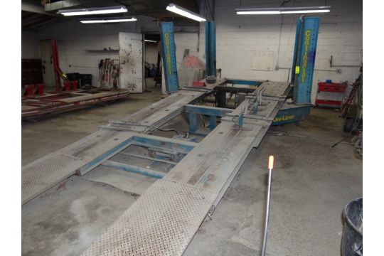 Uni-Liner Continental Frame Machine with Misc. Attachments