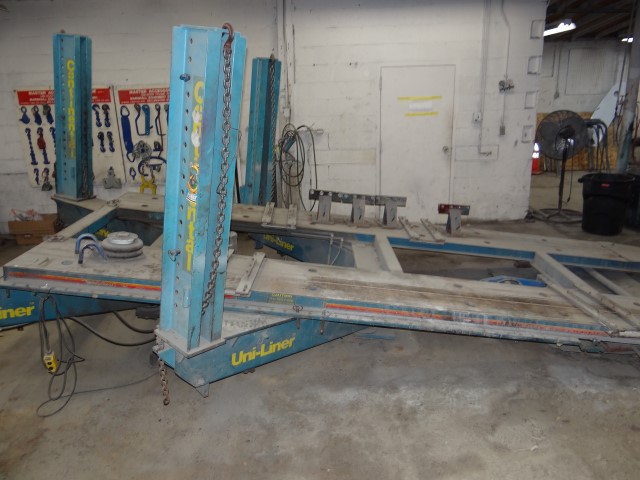 Uni-Liner Continental Frame Machine with Misc. Attachments