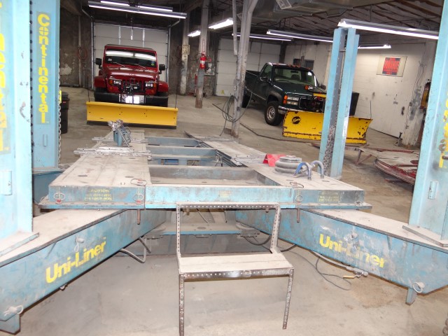 Uni-Liner Continental Frame Machine with Misc. Attachments