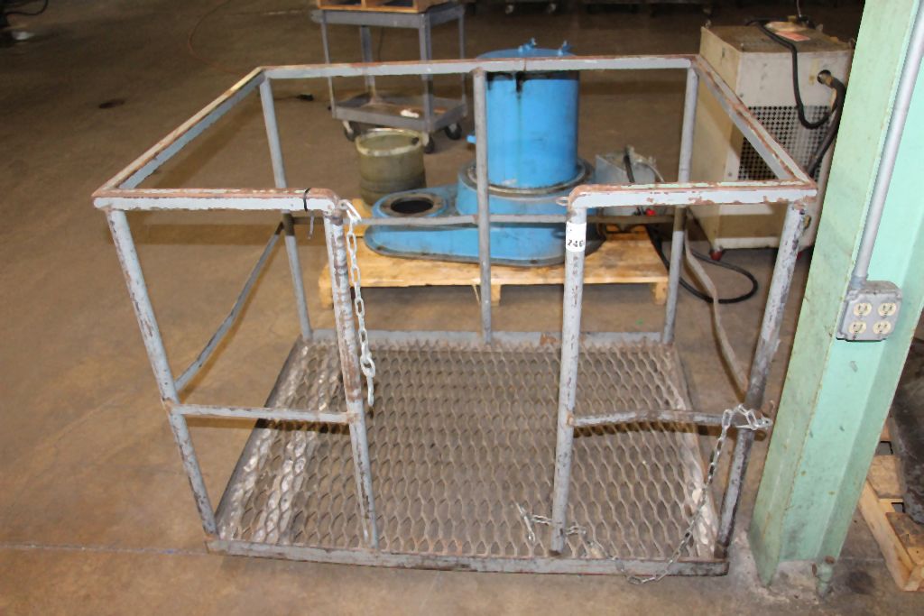 Safety Cage for tow motor, 36.5" x 49" x 39.5"