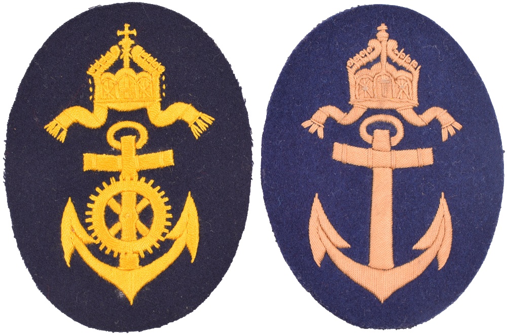 Two Items of German Naval Insignia, being a Bootsmannsmaat finely ...