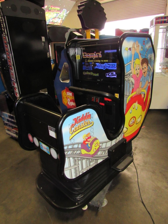 KIDDIE COASTER by ICE KIDDIE RIDE LCD MONITOR. Item is in used ...