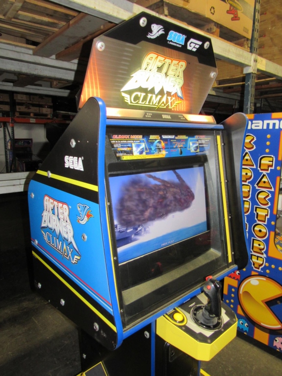 AFTERBURNER CLIMAX JET FIGHTER ARCADE GAME LCD. Item is in used ...