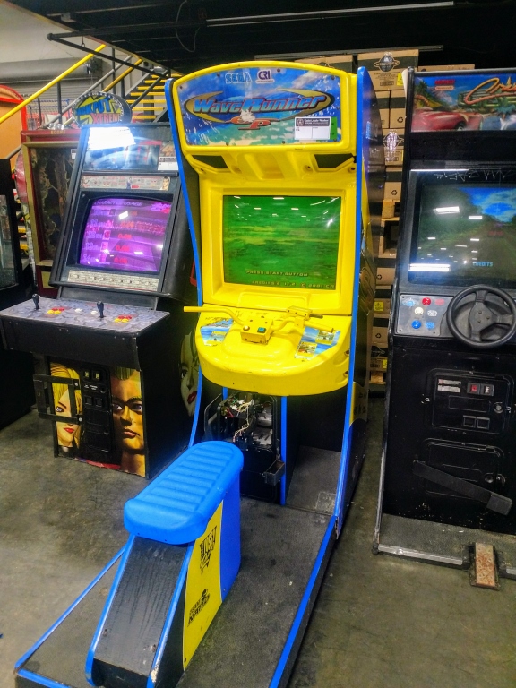 WAVE RUNNER STANDARD SEGA ARCADE GAME. Item is in used condition ...