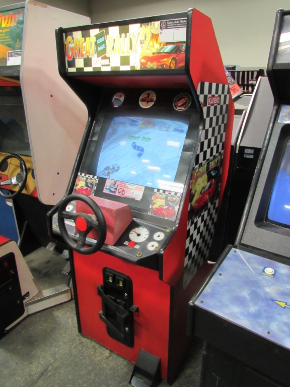 GREAT 1000 MILE RALLY 2 UPRIGHT ARCADE GAME. Item is in used condition ...
