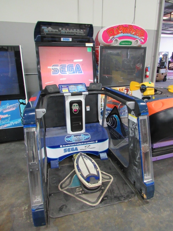 SOUL SURFER 50"" DELUXE SURFING ARCADE GAME SEGA. Item is in used ...