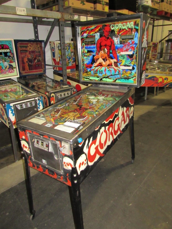 GORGAR PINBALL MACHINE PROJECT WILLIAMS COMPLETE. Item is in used ...