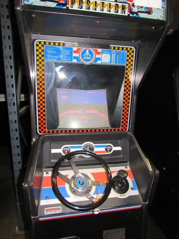 POLE POSITION CLASSIC ATARI RACING ARCADE GAME. Item is in used ...